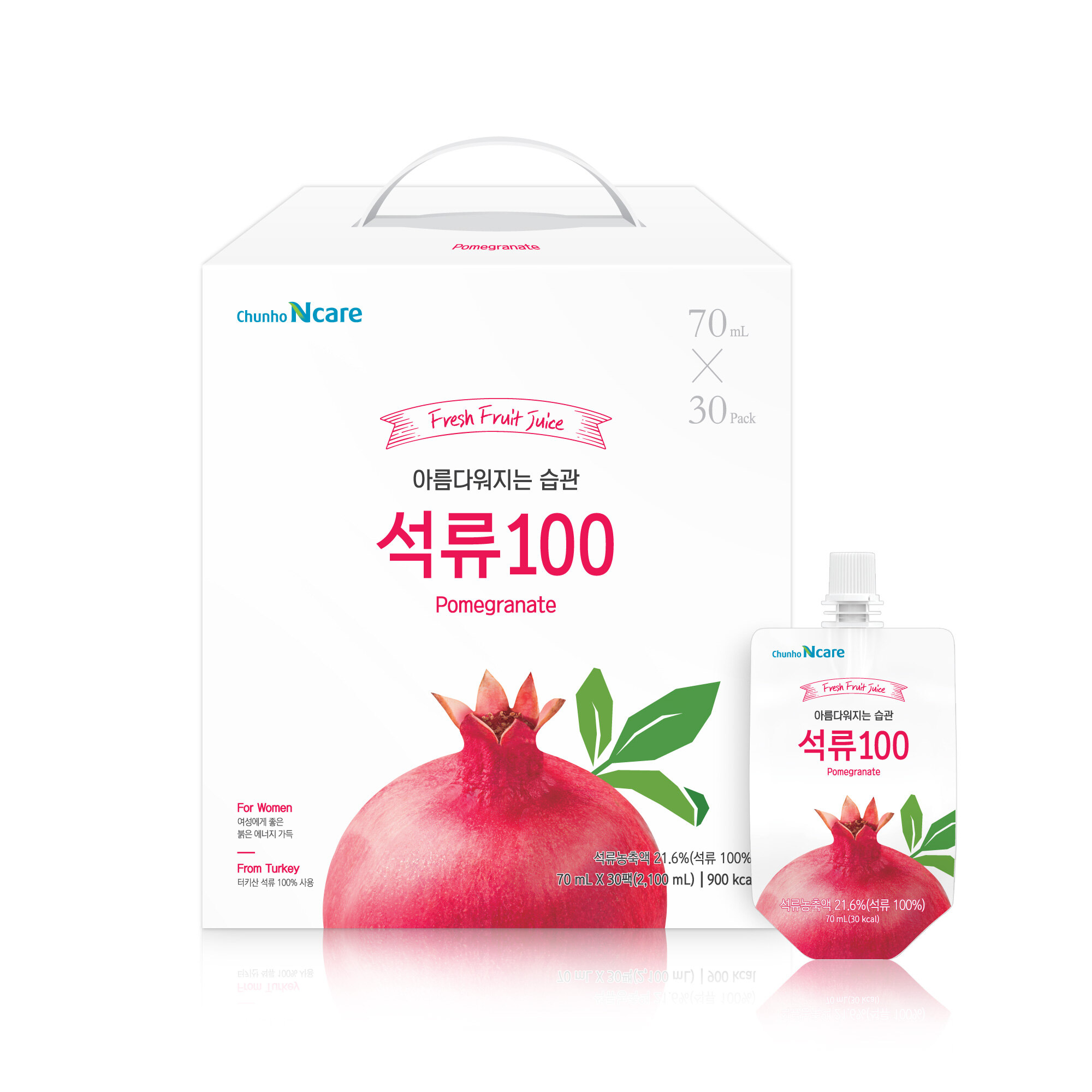 석류100 (70ml*30포) :: 그리팅, 우리집 밥상주치의