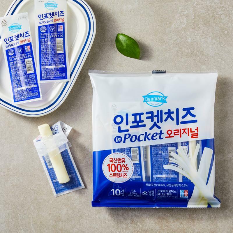 인포켓 치즈 20g*10입 :: 건강을 쉽게, 그리팅